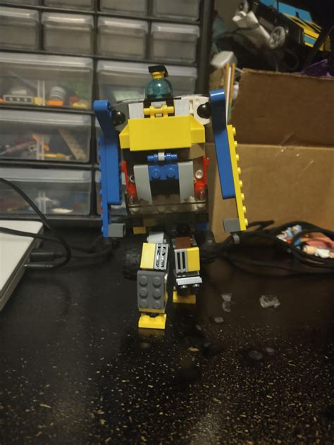 I Made My Own Lego Transformer R Legotransformers