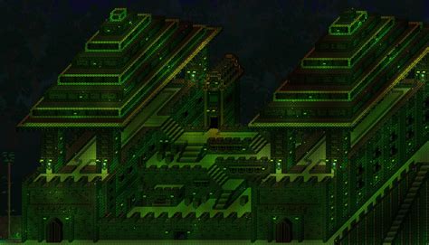 Very Green Isometric Build Rterraria