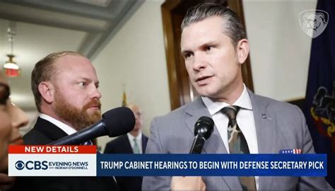 Cbs Resumes The Regime Medias Smear Campaign Against Pete Hegseth