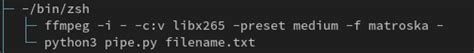 can ffmpeg read the input from a text file super user