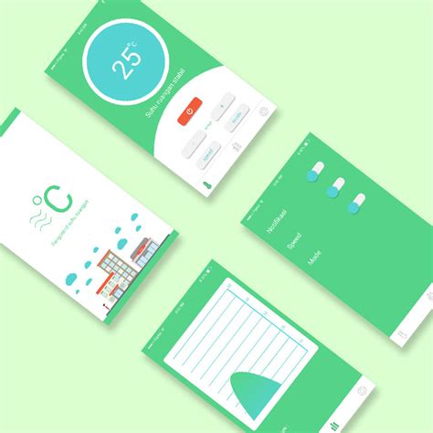 Temperature Control App On Behance