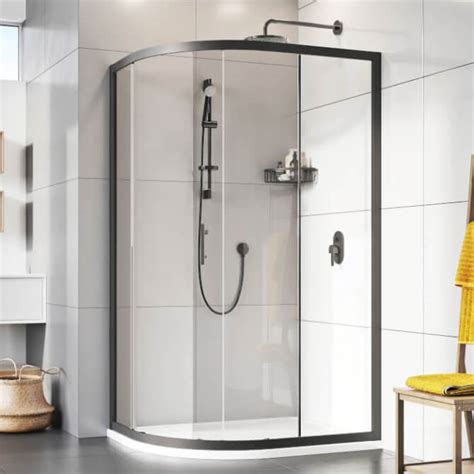 In8 V2 Single Door Quadrant Enclosure 900 X 900mm In Chrome