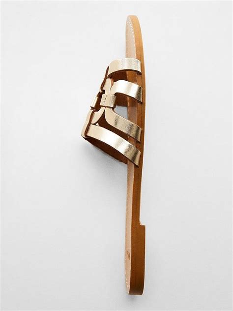 Mango Sling Back Rounded Toe Sandals Very