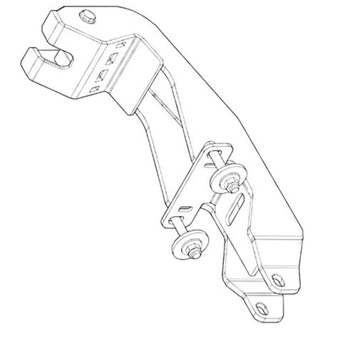Toro 135 2023 03 Mount Bagger Lower Genuine Part