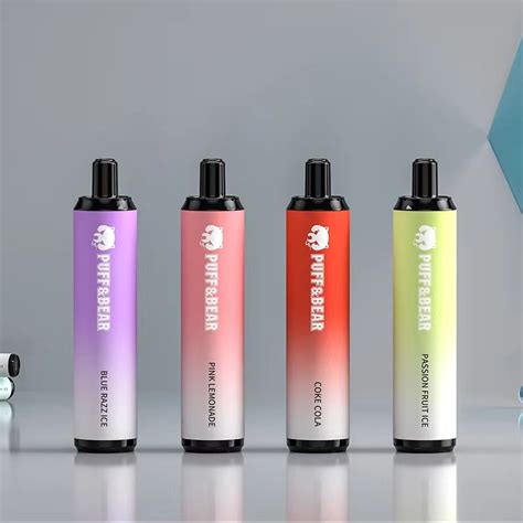 Puff Bear Disposable E Cigarette Vape Pod Coil Bigbang 3500 Puff Fruit Juice Puff Bar Vape