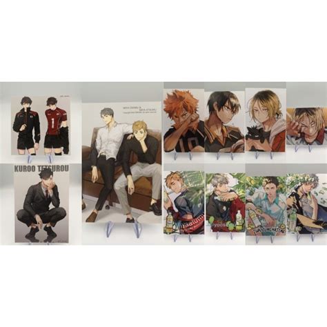 พร้อมส่ง โปสการ์ดไฮคิว คู่ตบฟ้าประทาน Hq Haikyuu Shopee Thailand