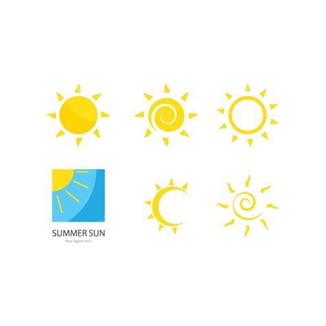 太陽 Illustrationlogo 矢量風景橙色太陽 向量 景觀 橙 太阳向量圖案素材免費下載，png，eps和ai素材下載