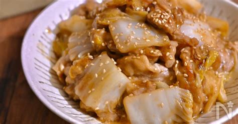 豚こまと白菜のマヨぽん酢炒め レシピサイトnadia