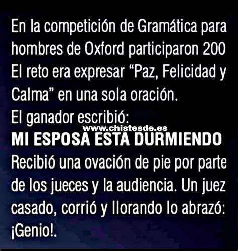 Mi Esposa Est Durmiendo Chistesde