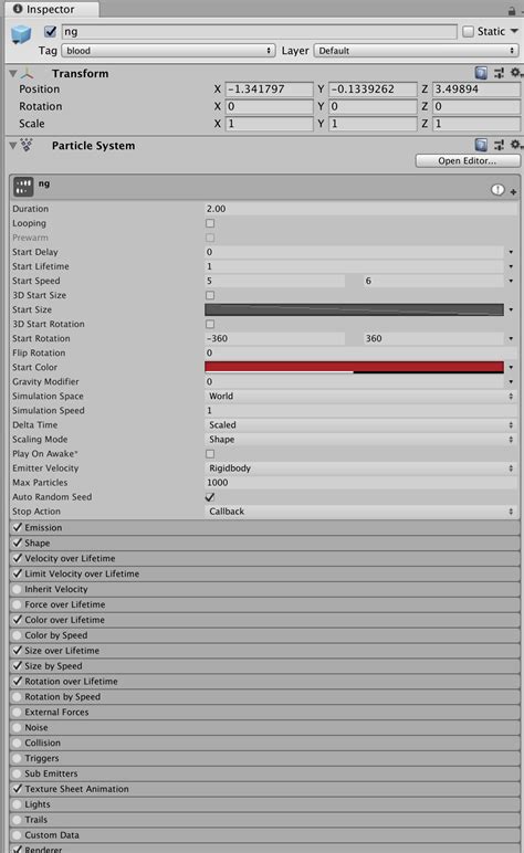 particle system neither emitting nor playing by script questions and answers unity discussions