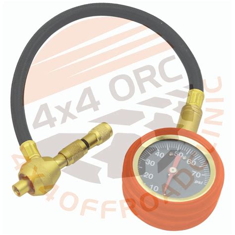 Tyre Deflator Quick Deflate With Gauge 4x4 Offroad Clinic