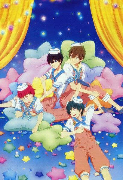Free Haru Makoto Asahi Shiina Ikuya Kirishima Free Anime Free