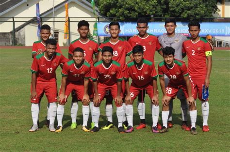 Jadwal Timnas Indonesia U 19 Di Pssi Anniversary U 19 Tournament 2018