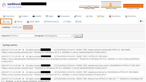 Collection Rsyslog Avec Librenms