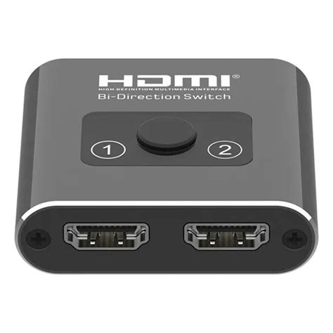 Axgear Hdmi Splitter Switch 2 Port Bi Direction 4k Ultra Hd 1 In 2