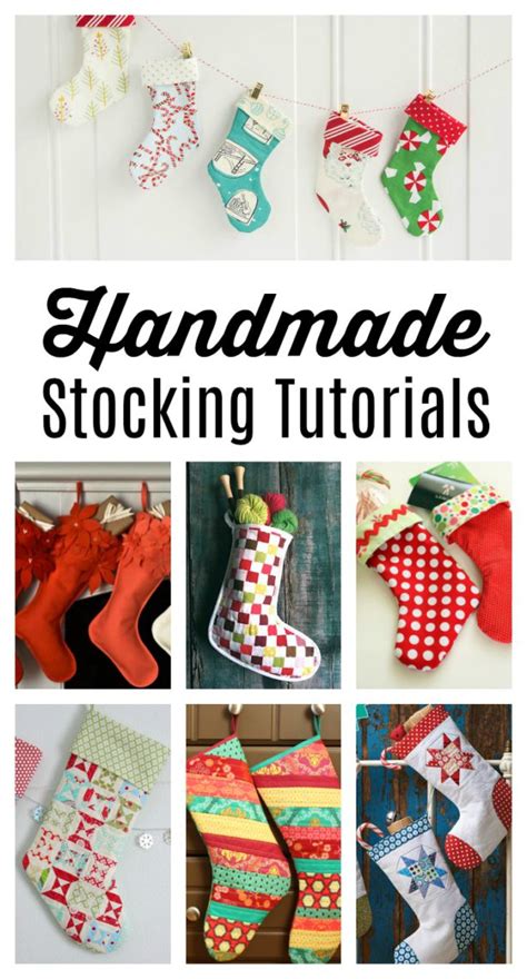 Handmade Christmas Stocking Tutorials Diary Of A Quilter