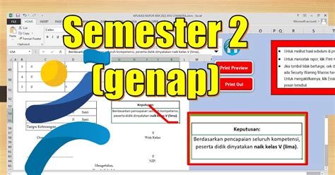 Menambahkan Keterangan Naik Kelas Aplikasi Raport Kurikulum Merdeka