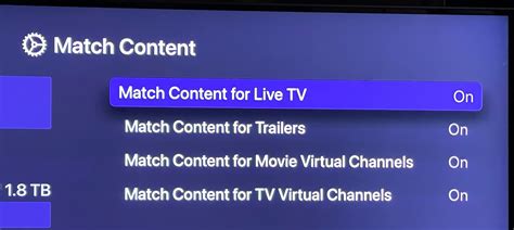 Disable Deinterlacer Flickering Image Channels Apple Tv Channels
