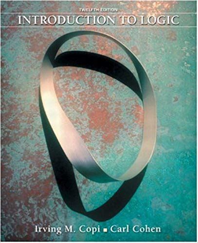 Introduction To Logic Copi Pdf Enggray