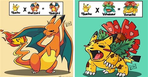 Nintendobratkat Ein Fan lässt Pokémon fusionieren