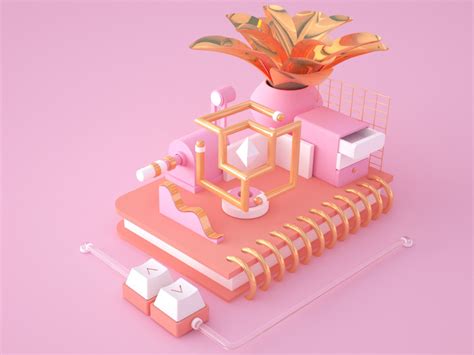 【c4d·一周一练】奋起直追，撸起袖子就是干！追梦者499 站酷zcool