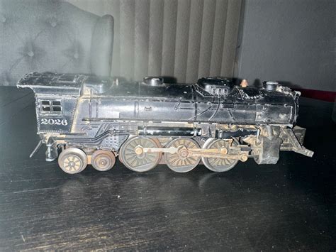 Lot 339 Vintage Lionel 027 Locomotive 2026 Steam Engine Train Early