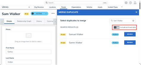Merging Duplicate Objects Resolver Knowledge Base