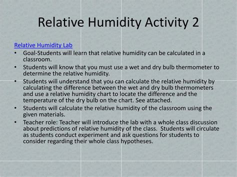 PPT Relative Humidity PowerPoint Presentation Free Download ID 2216515