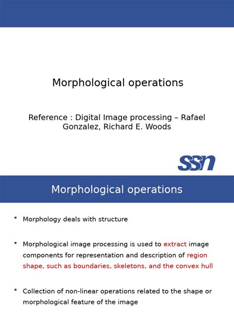 morphological operators pv8 pdf multidimensional signal processing