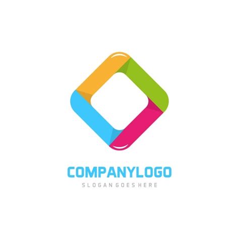 Premium Vector Coloured Logo Template