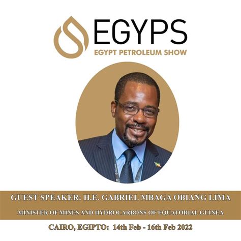 El Ministro De Minas E Hidrocarburos De Guinea Ecuatorial Confirma Su