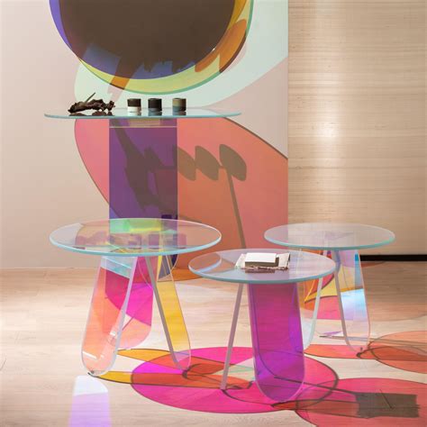 Glas Italia Shimmer Console Table By Patricia Urquiola Jane