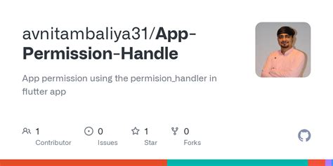 github avnitambaliya31 app permission handle app permission using the permision handler in