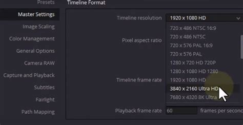 How To Change The Resolution In DaVinci Resolve Envato Tuts