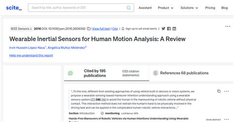 Wearable Inertial Sensors For Human Motion Analysis A Review