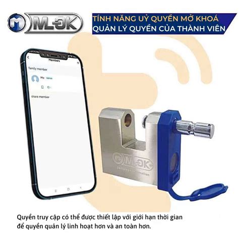 Ổ Khóa Vân Tay Cầu Ngang Chống Cắt Chịu Lực Mlock Spl703 Nhập Khẩu ĐỨc