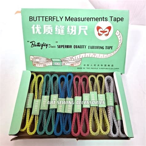 Butterfly Measuring Tapebox Pita Ukur 60inchmeansure Meter Ruler