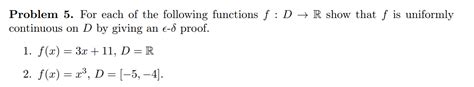 Solved This Is The Real Analysis Question Please Write Down Chegg