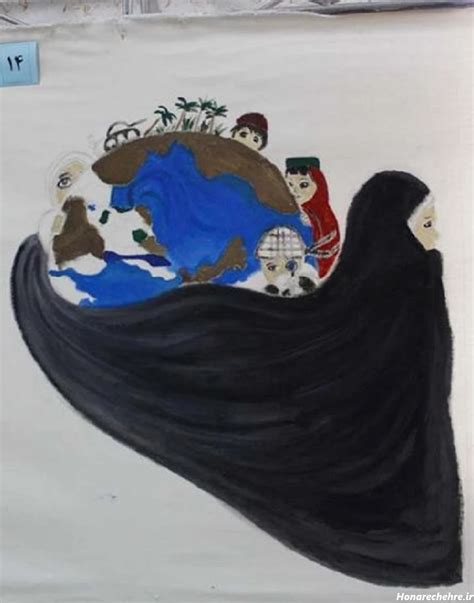 24 عکس زیبای نقاشی پدافند غیر عامل که شما را شگفت زده می کند