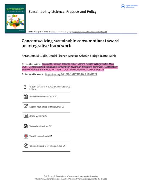 artigo 2014 conceptualizing sustainable consumption integrative