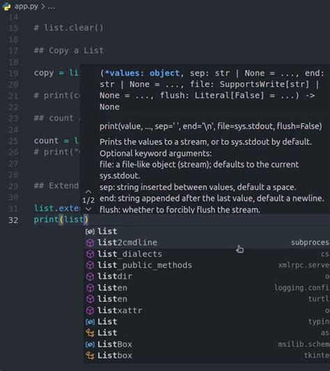 Shorts Python Revision Lists Extend Youtube