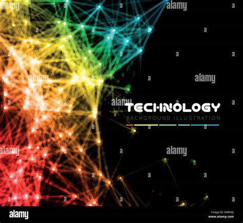 Abstract Network Connection Background Stock Vector Image And Art Alamy