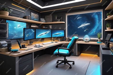 Premium Ai Image Where The Physical Space Transforms Into Any Imaginable Environment For An