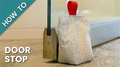 Diy Door Stop How To Make Fabric Door Stops Youtube
