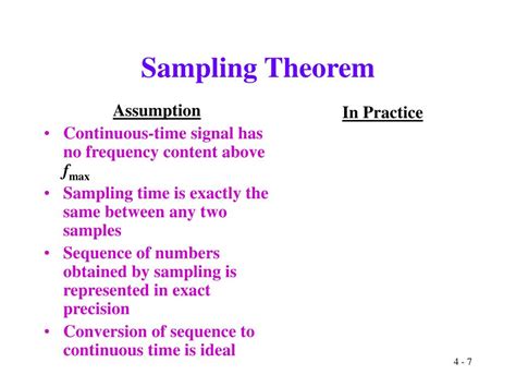 ppt sampling and aliasing powerpoint presentation free download id