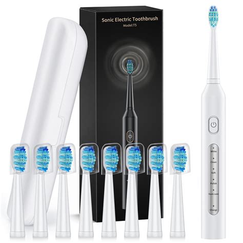 Sonic Electric Toothbrushes For Adults Rechargeable Ultra Whitening
