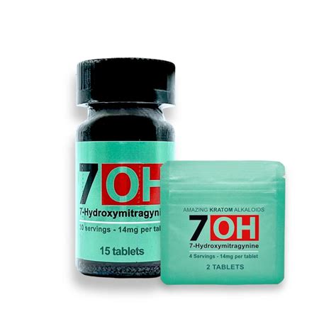 Premium 7oh 7 Hydroxymitragynine Kratom Tablets High Potency