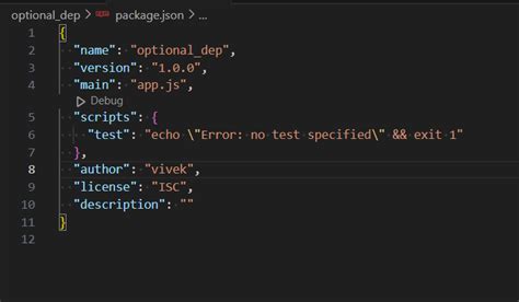 Optional Dependencies In Nodejs Tpoint Tech