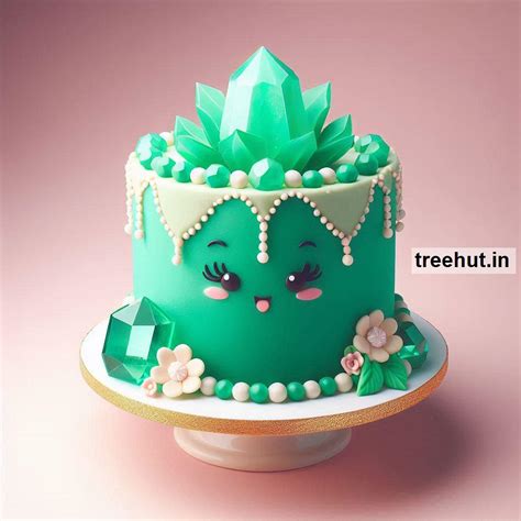 Emerald Cake Decoration Ideas With Cake Decoration Techniques And Tips