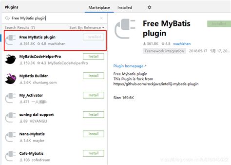 Idea插件 Free Mybatis Pluginfree Mybatis Plugin 20201下载 Csdn博客